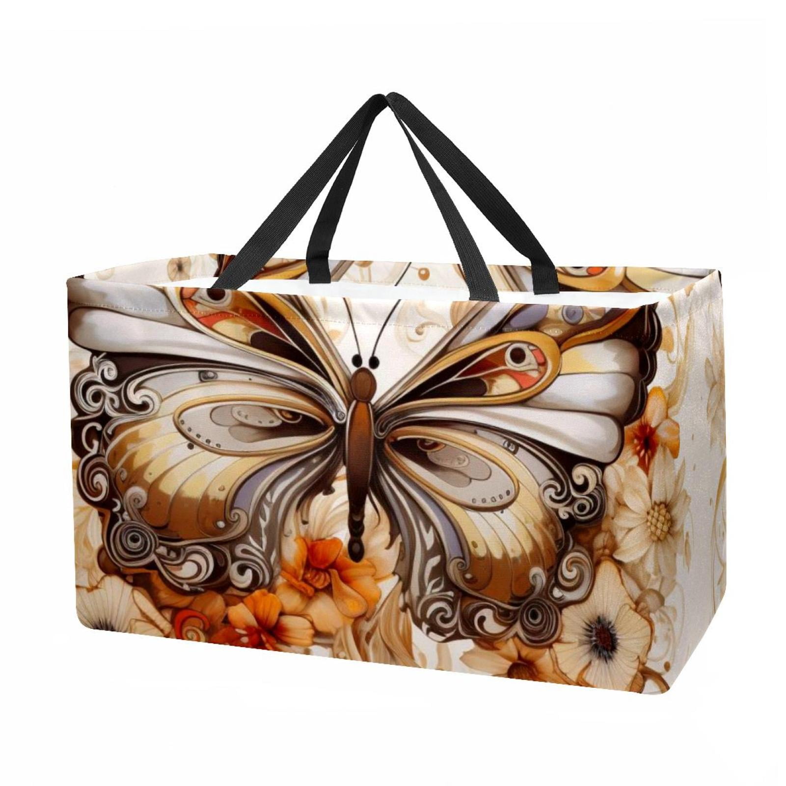 Butterfly Collapsible Oxford Cloth Storage Bin: Reusable, Foldable, and ...