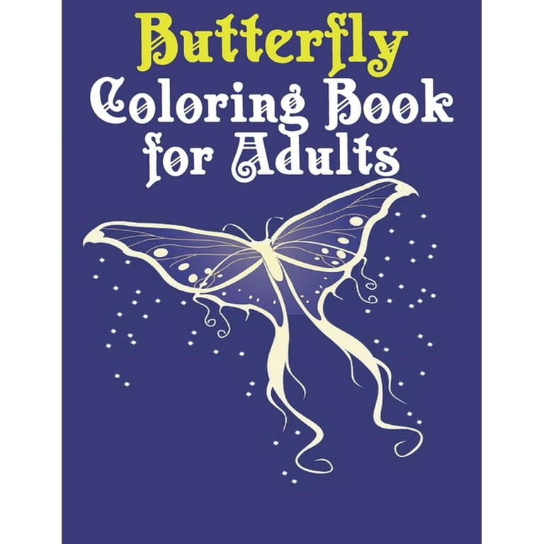 beautiful butterfly coloring book
