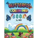 Butterfly Coloring Book: Butterfly Coloring Book for Kids: Vol-02 ...