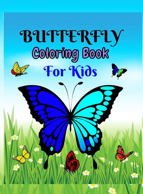 Butterfly Coloring Book For Kids : Amazing Butterfly Coloring Book For ...