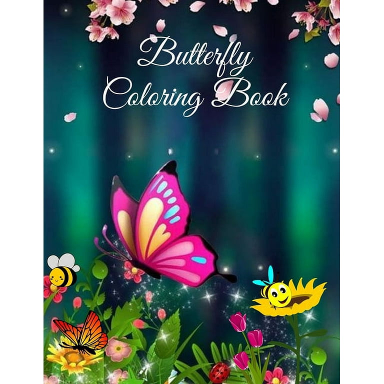 coloring pages for girls butterflies