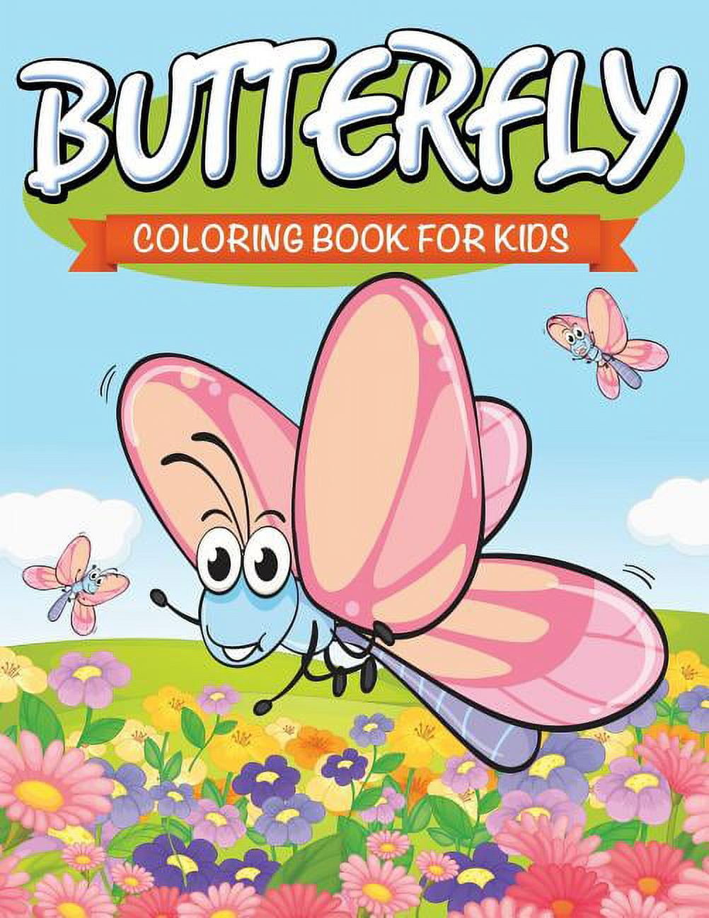 Butterfly Coloring Book For Kids (Paperback) - Walmart.com