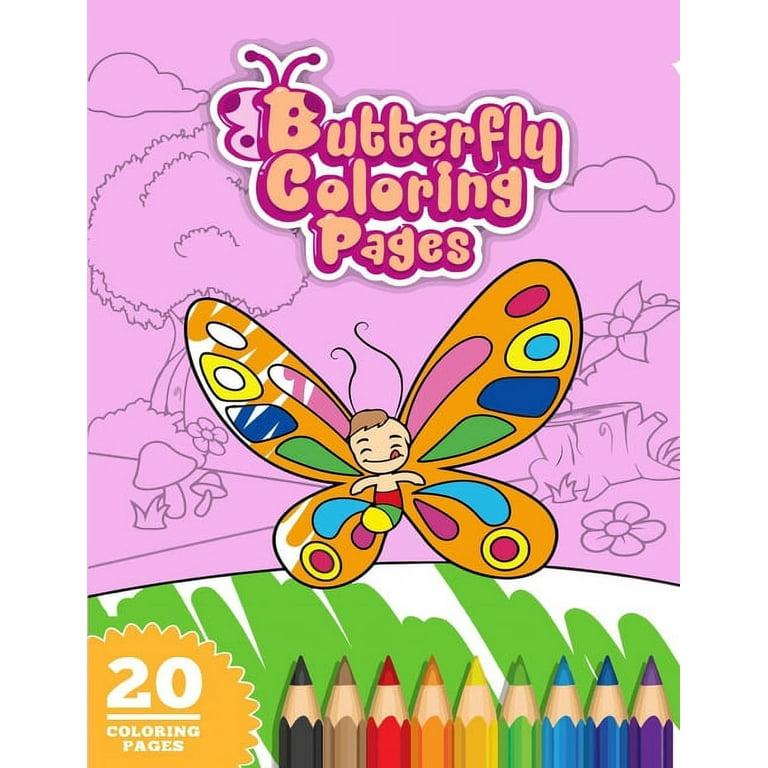 free colouring pictures of butterflies