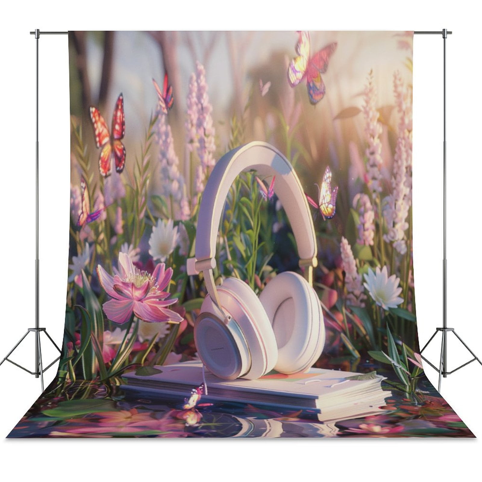 Butterfly Dancing Backdrops for Photography Kids Adult Photo Booth ...