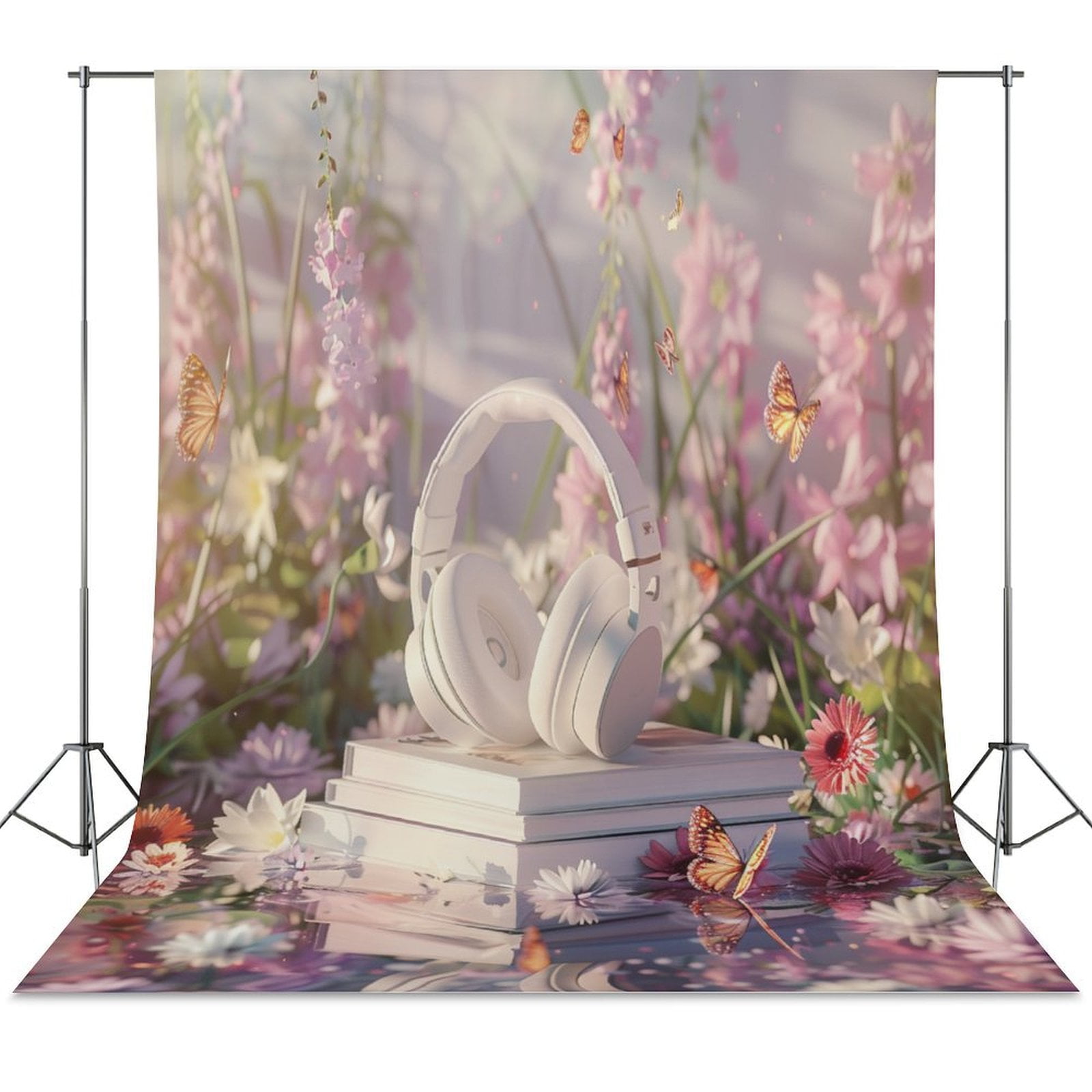 Butterfly Dancing Backdrops for Photography Kids Adult Photo Booth ...