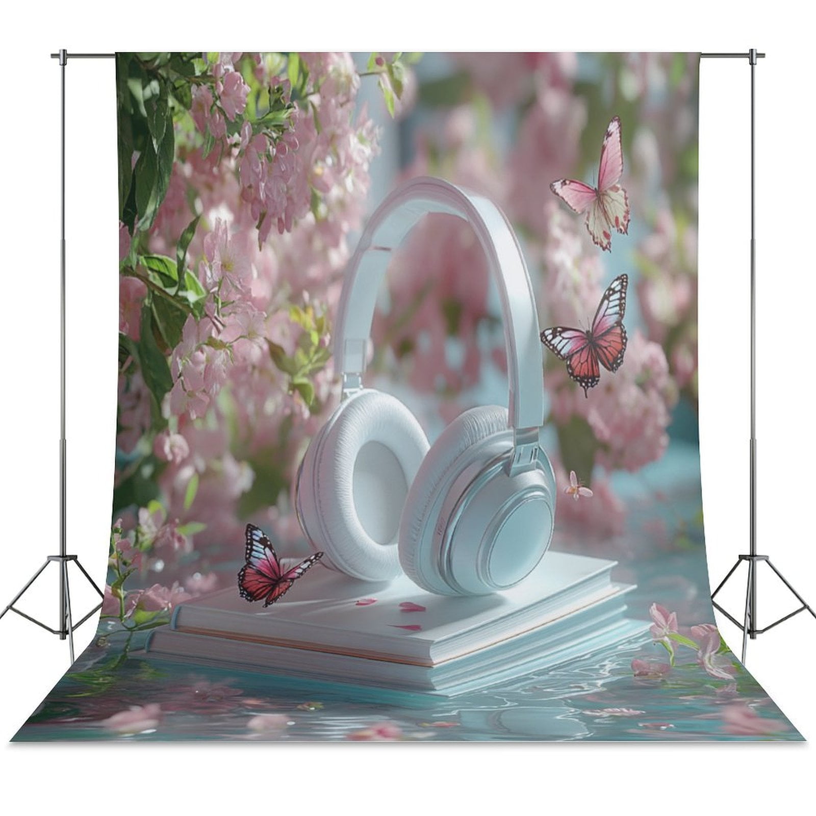 Butterfly Dancing Backdrops for Photography Kids Adult Photo Booth ...