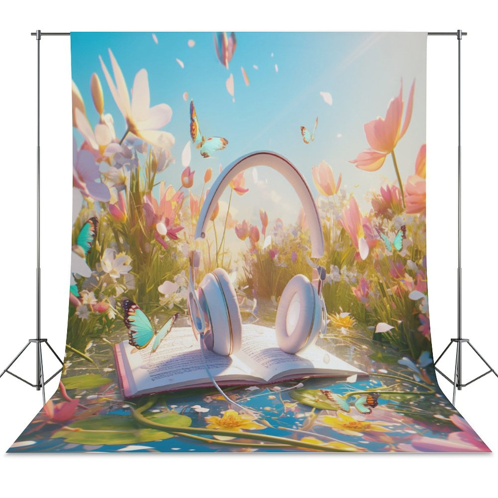 Butterfly Dancing Backdrops for Photography Kids Adult Photo Booth ...