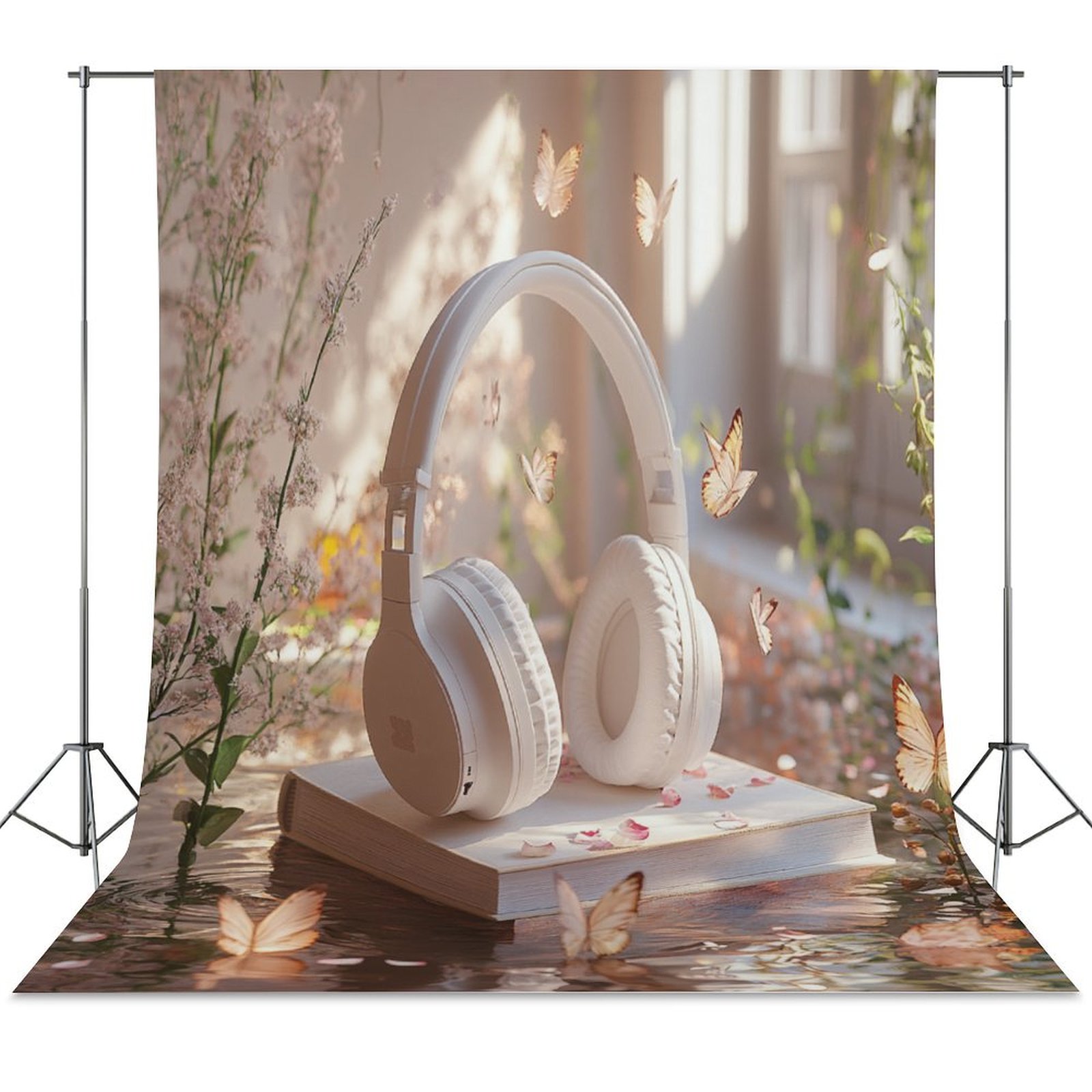 Butterfly Dancing Backdrops for Photography for Party Backdrop Wedding ...