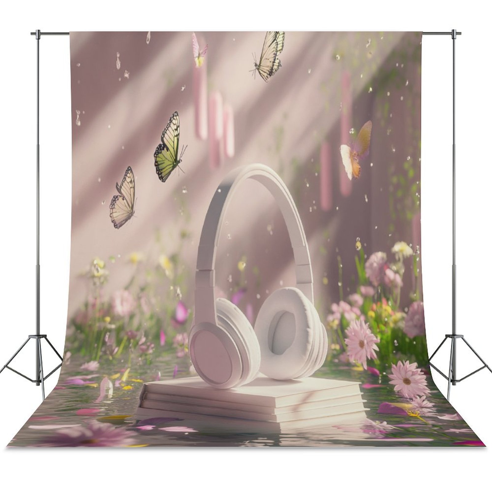 Butterfly Dancing Backdrops for Photography for Party Backdrop Wedding ...