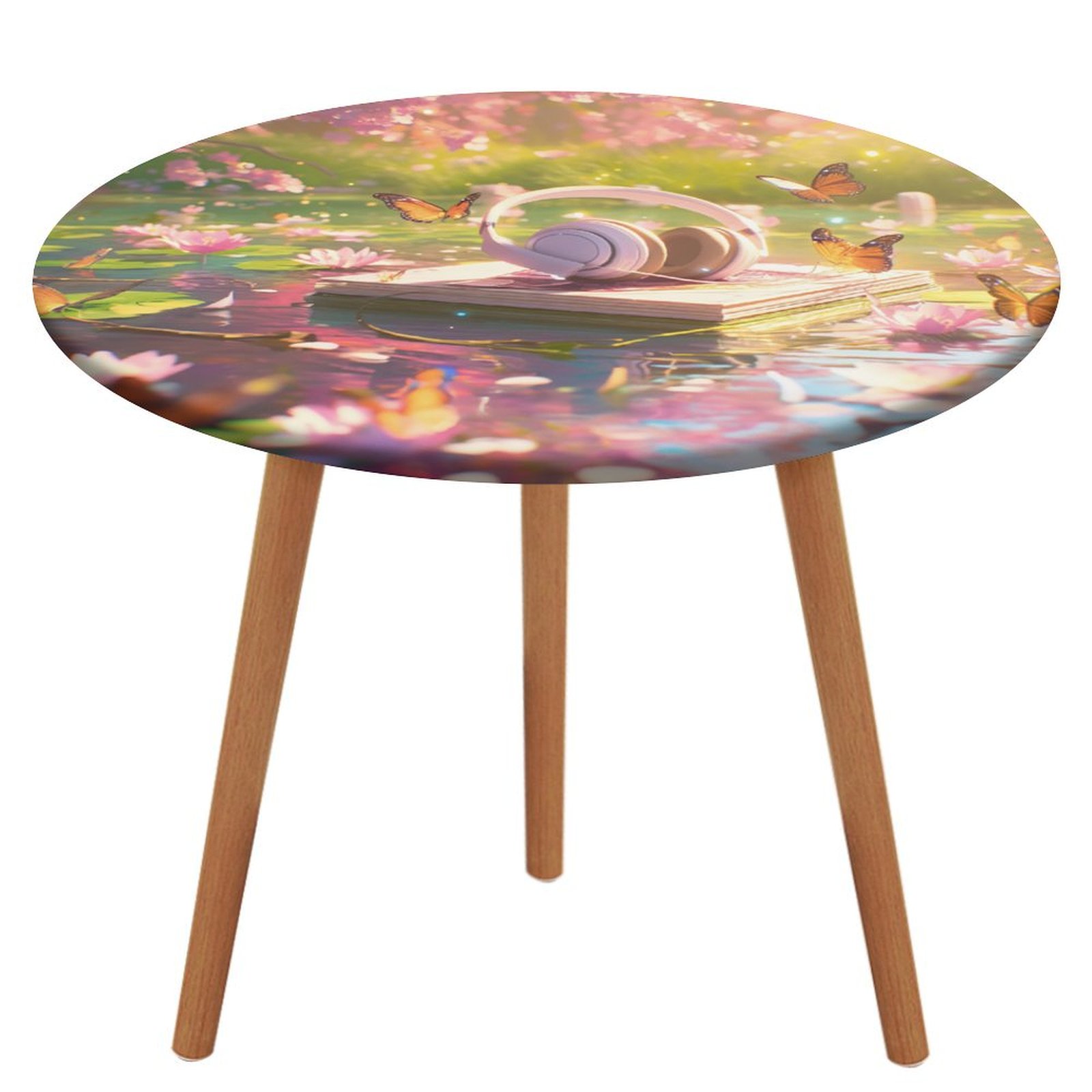 Butterfly Dancing Fitted Table Cover - Waterproof Elastic Edged ...
