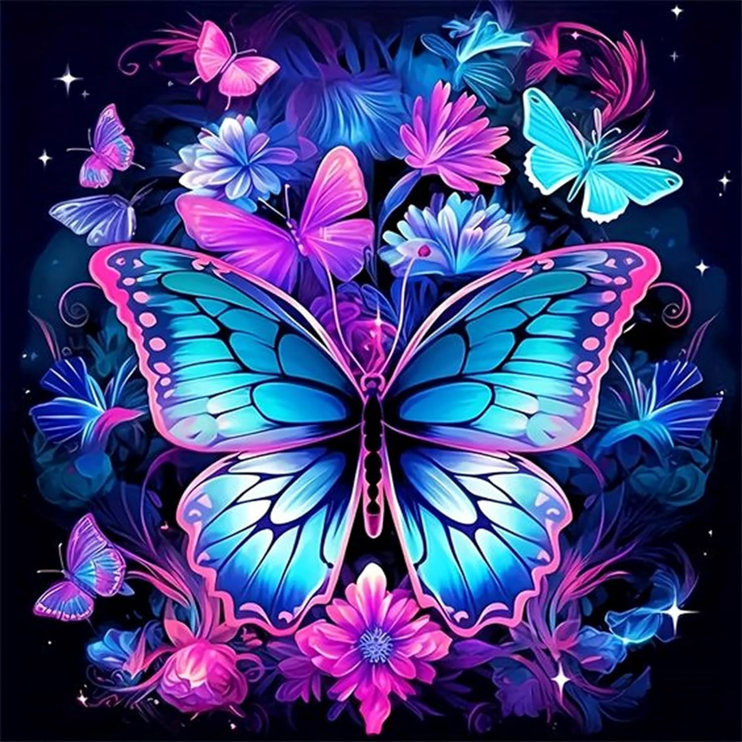 Butterfly Diamond Art Kits for Adults Full Drill Diamond Art Dream ...