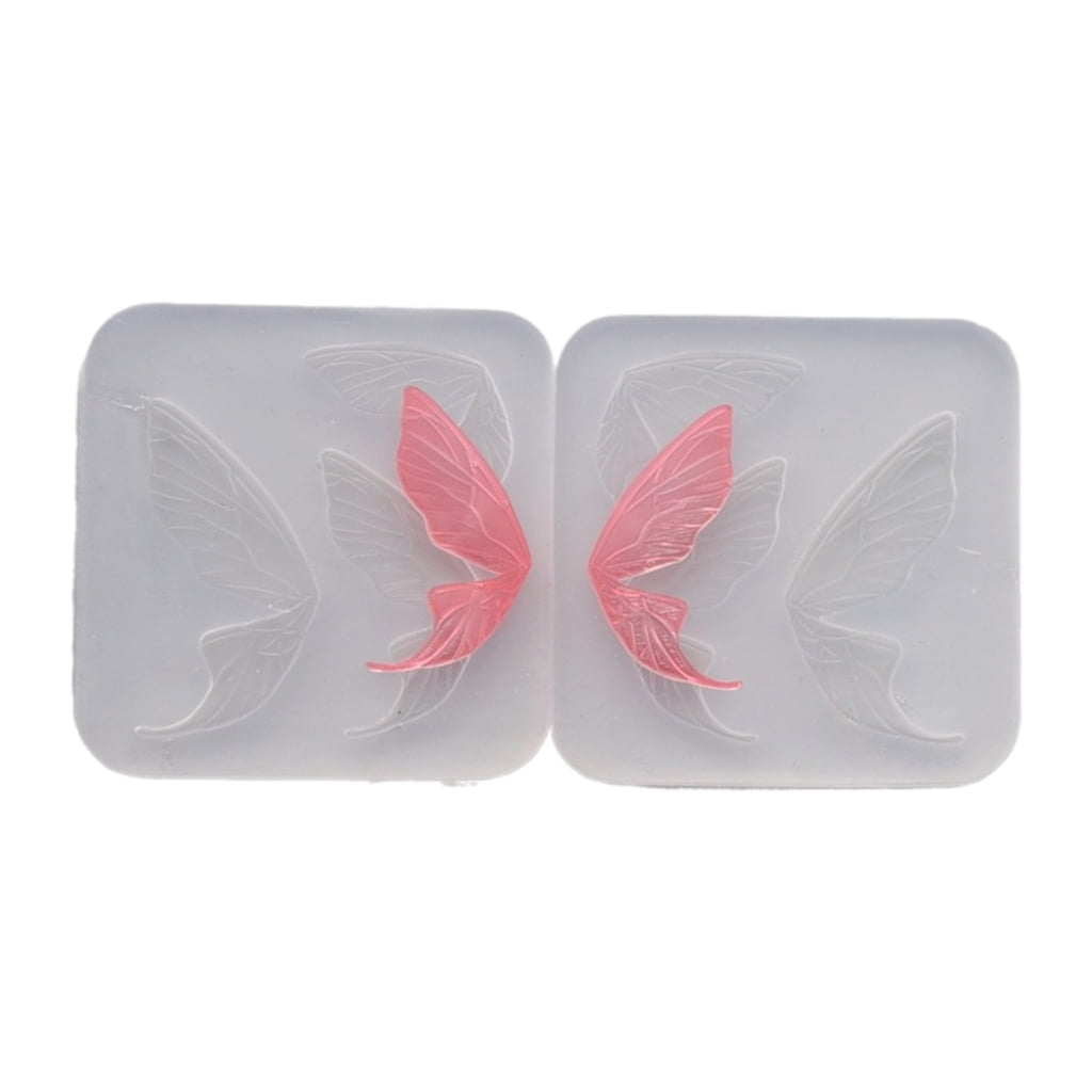 Butterfly Ear Silicone Mold UV Resin Wing Clay Molds DIY Handmade ...