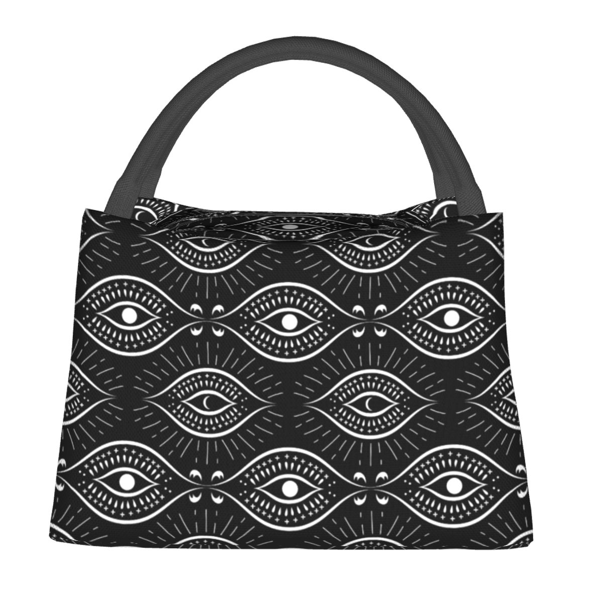 Butterfly Evil Eye Lunch Bag Nazar Charm Print Fashion Lunch Box Picnic ...