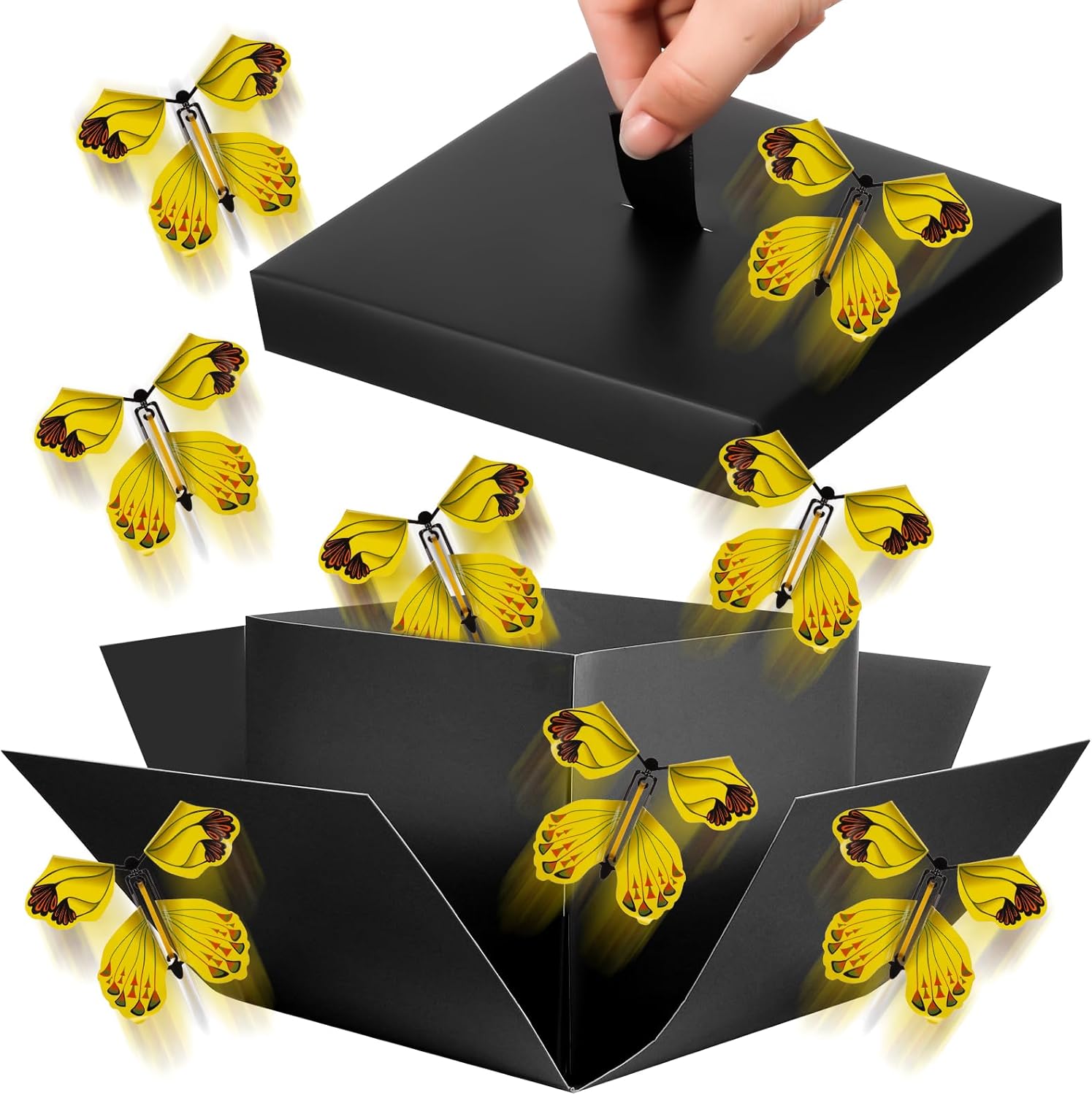 Butterfly Explosion Gift Box, Flying Butterfly Surprise Box, Exploding ...