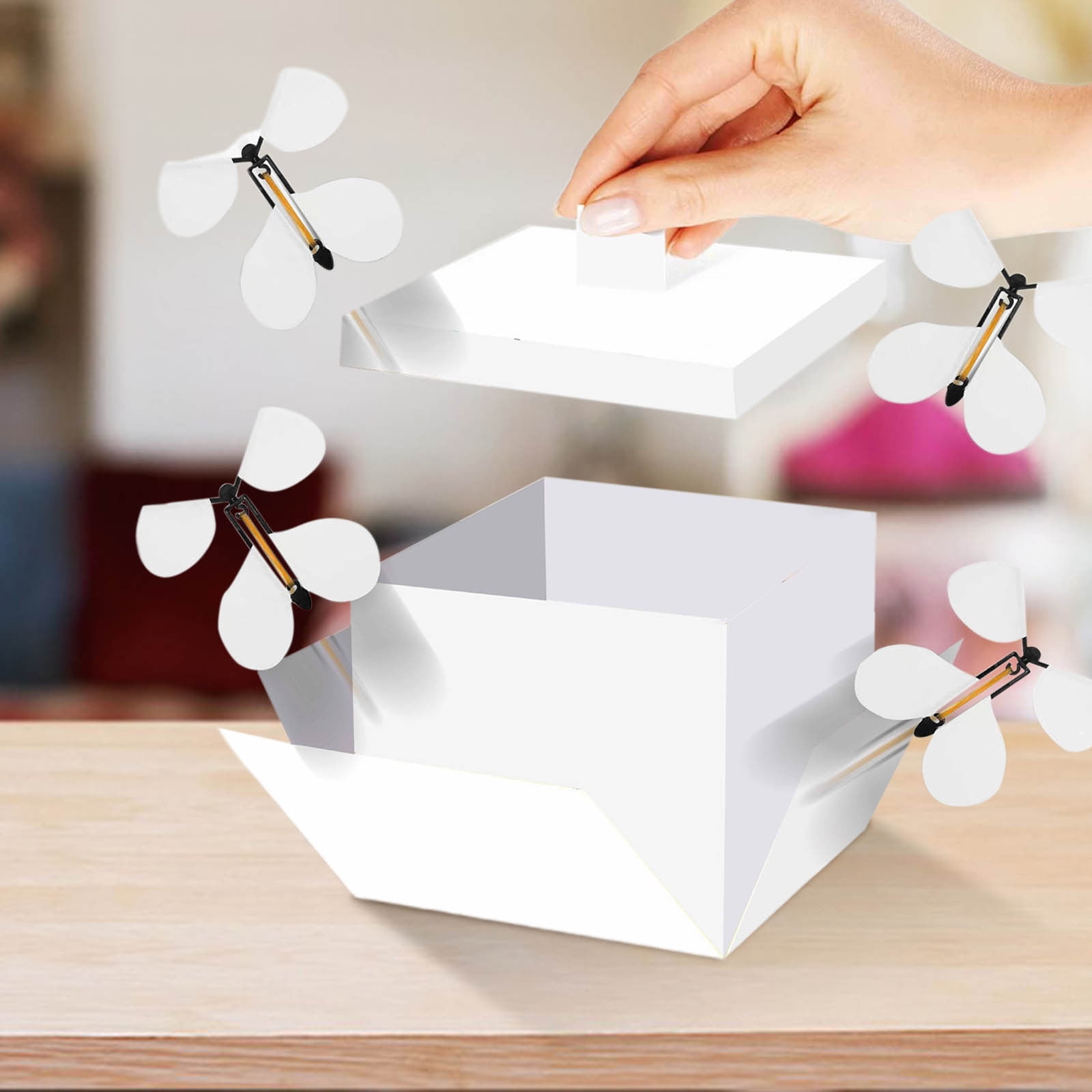 Butterfly Explosion Gift Box, Valentine's Day Flying Butterfly Surprise ...