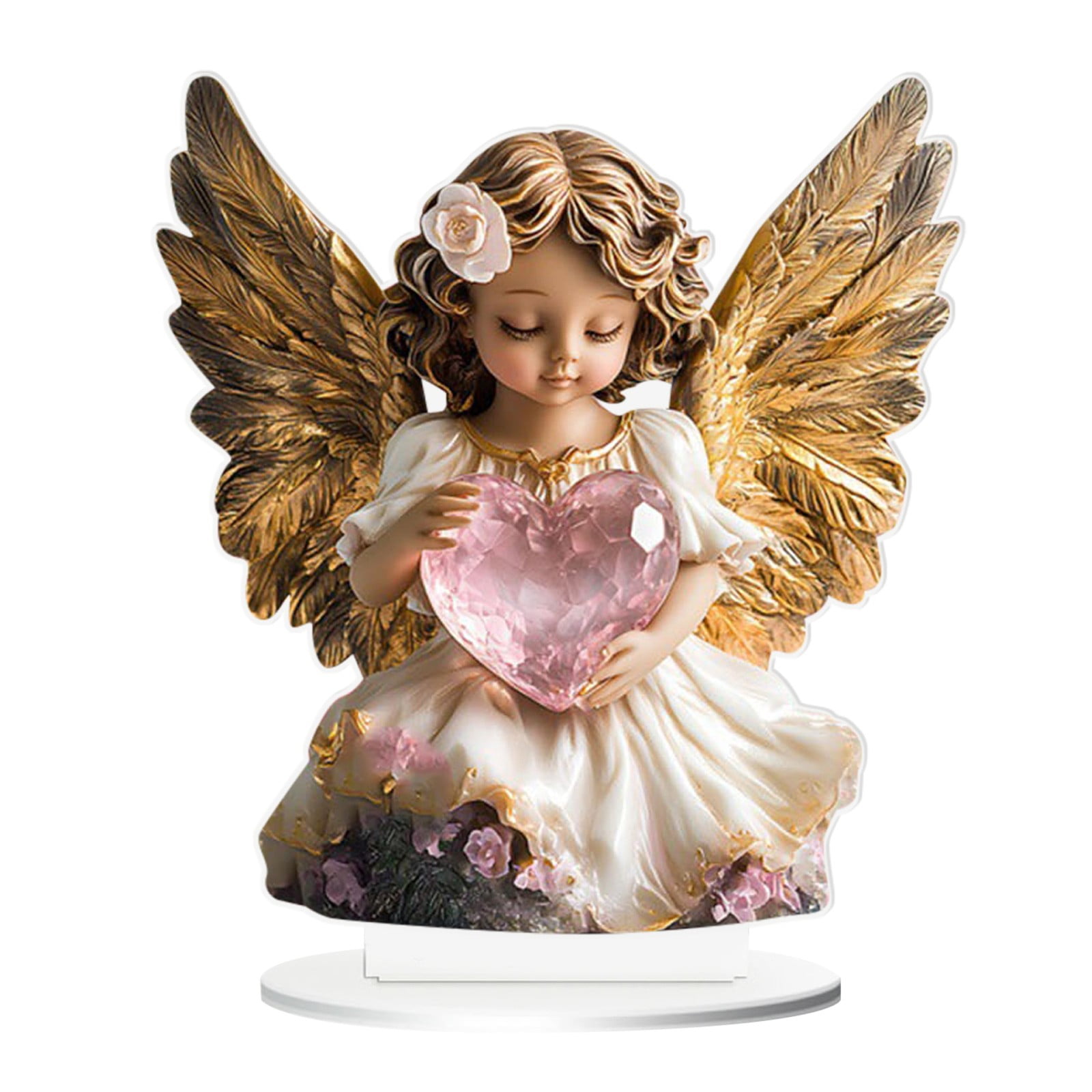 Butterfly Fairy Desktop Ornaments Colorful 2D Flat Acrylic Statue ...