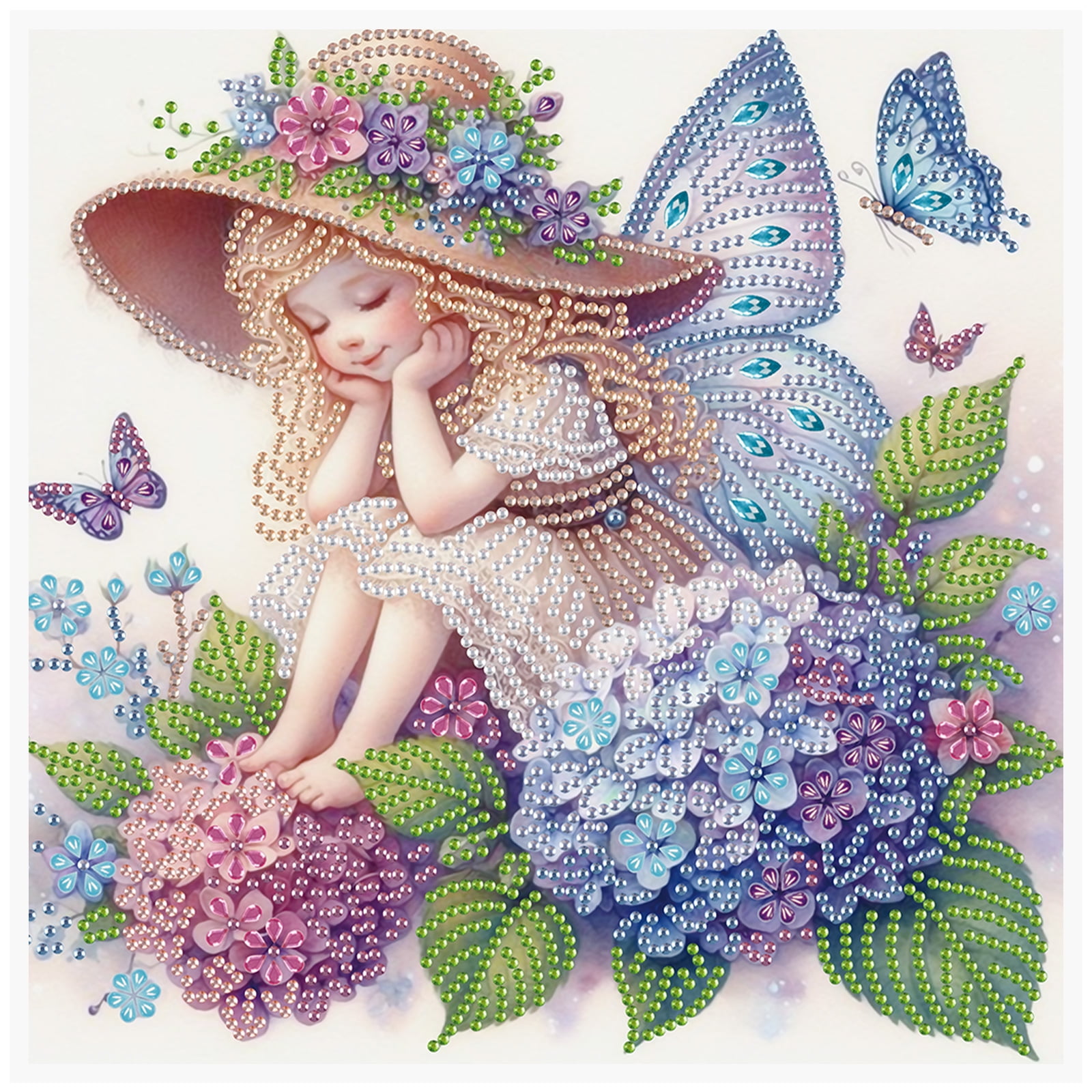 Butterfly Fairy Diamond Art Painting Kit - Walmart.com