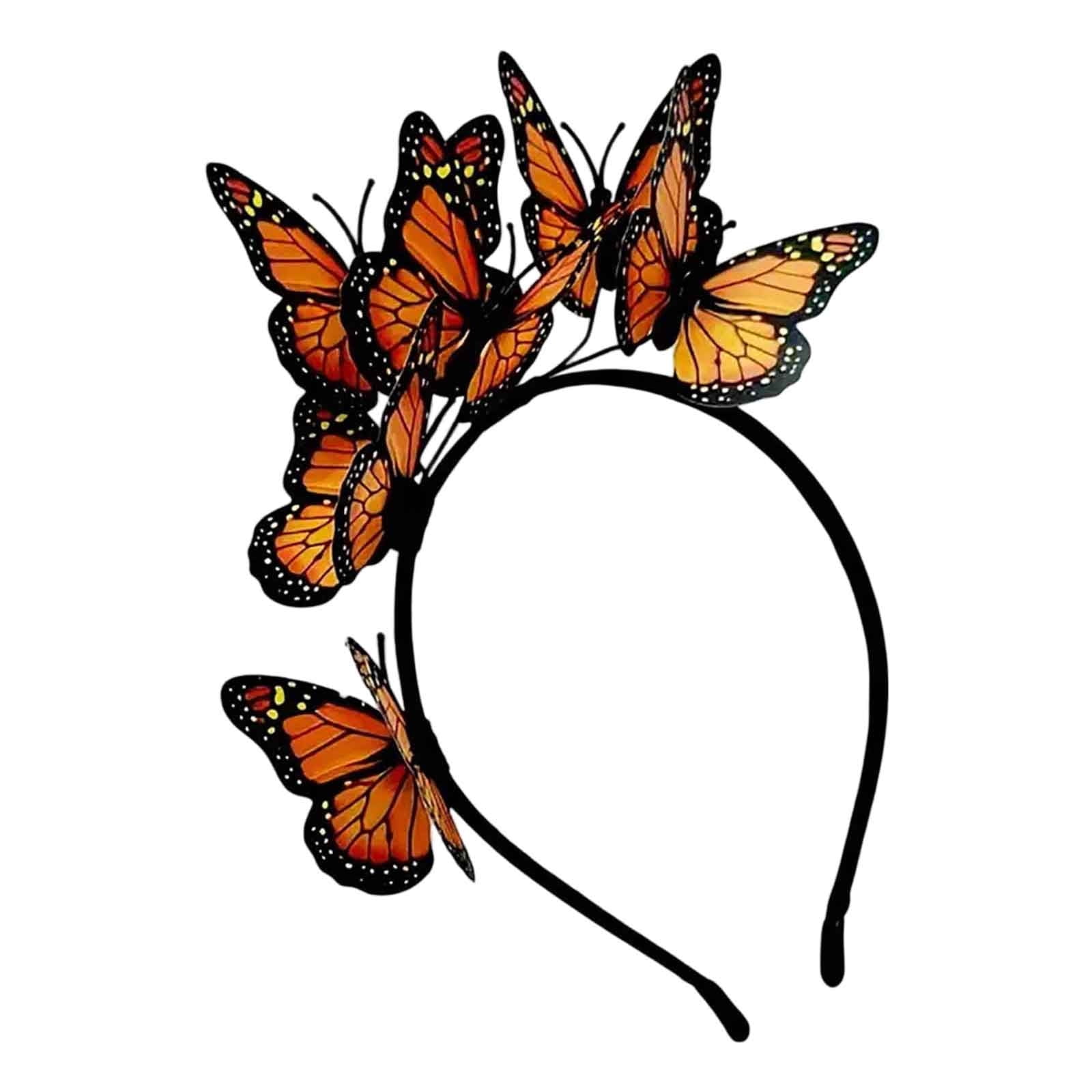 Butterfly Fascinator Headband Butterfly Hair Band Butterfly Party ...