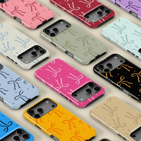 Butterfly Festival Ribbon Case for iPhone Samsung Coquette Bow ...