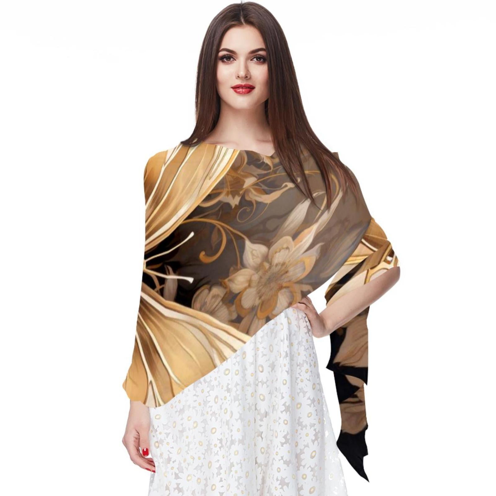 Butterfly Fission Diagram Beautiful Translucent Chiffon Yarn Hair Scarf ...