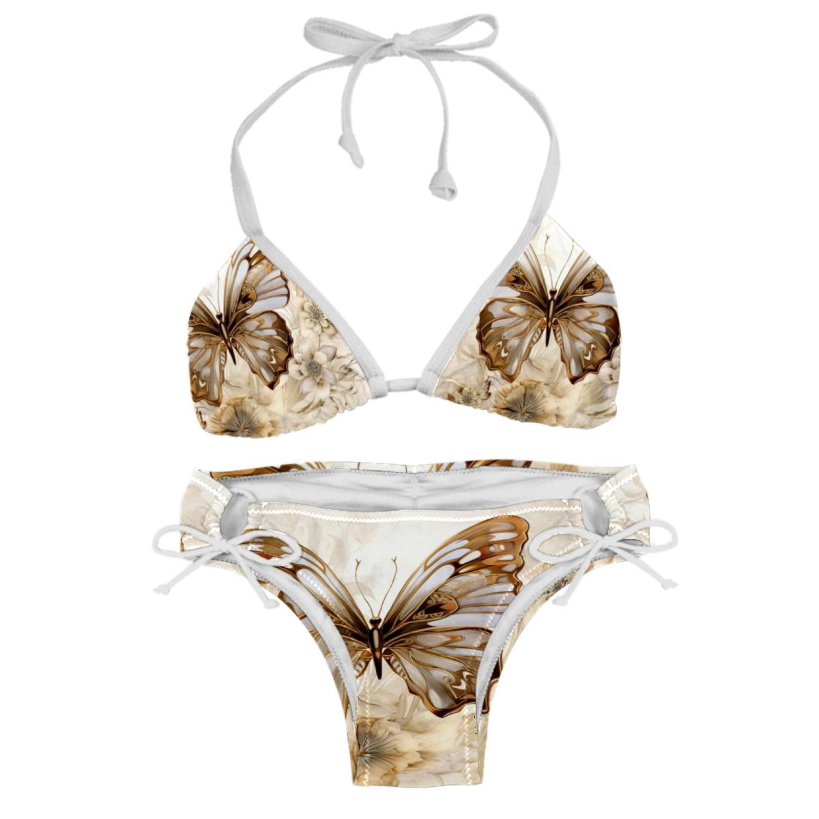 Butterfly Fission Diagram Swimming Suits Women Bikini Sets, Detachable ...