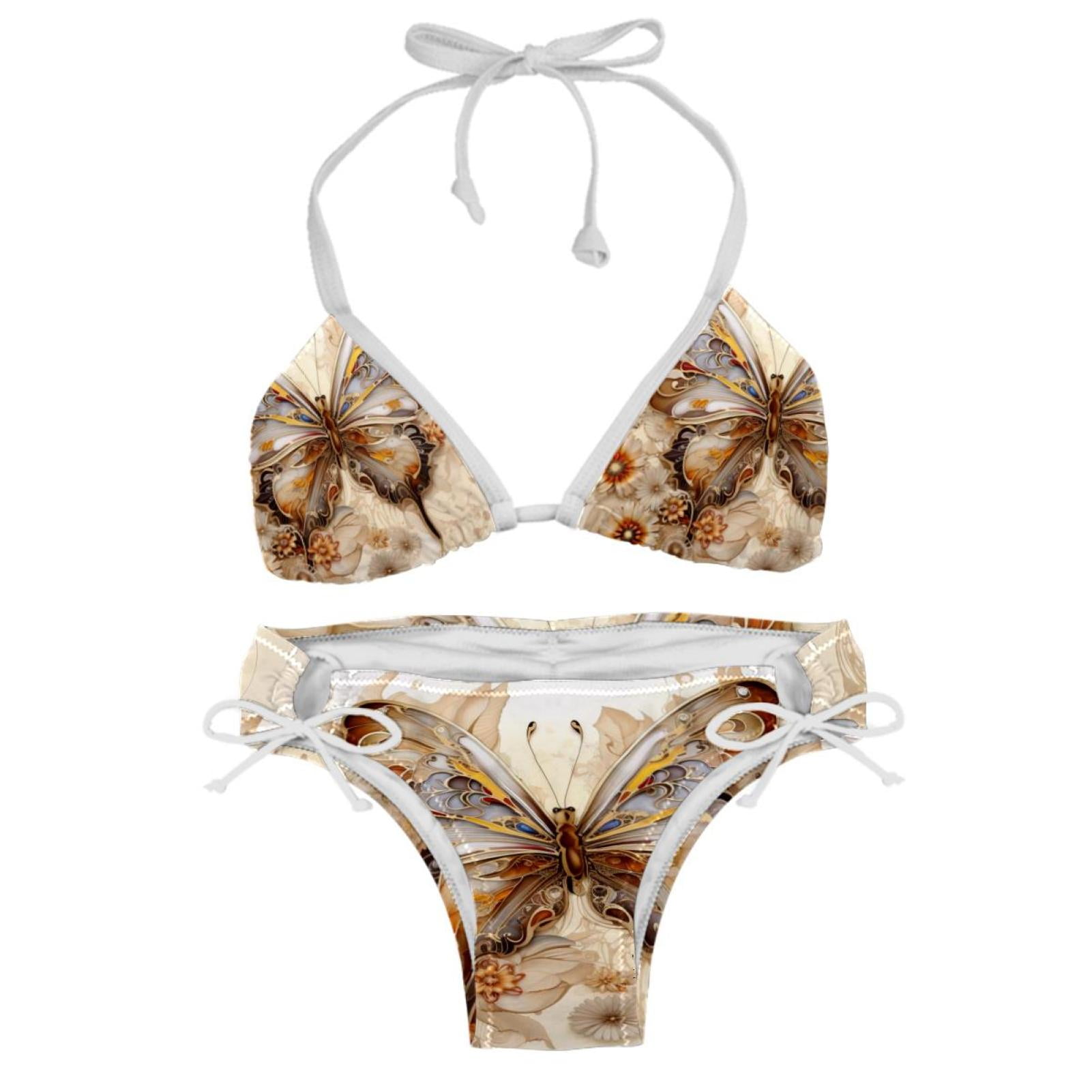 Butterfly Fission Diagram Women's Swim Suit Bikini Set 2-Pack with ...