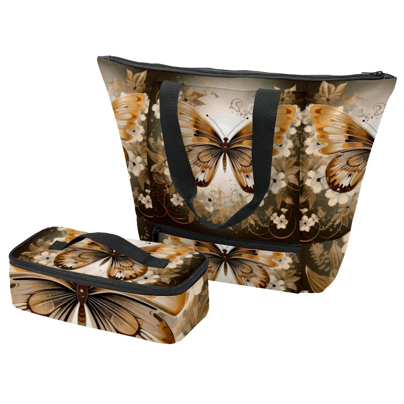 Butterfly Fission Figure Travel Duffel Bag Sports Tote Gym Bags ...