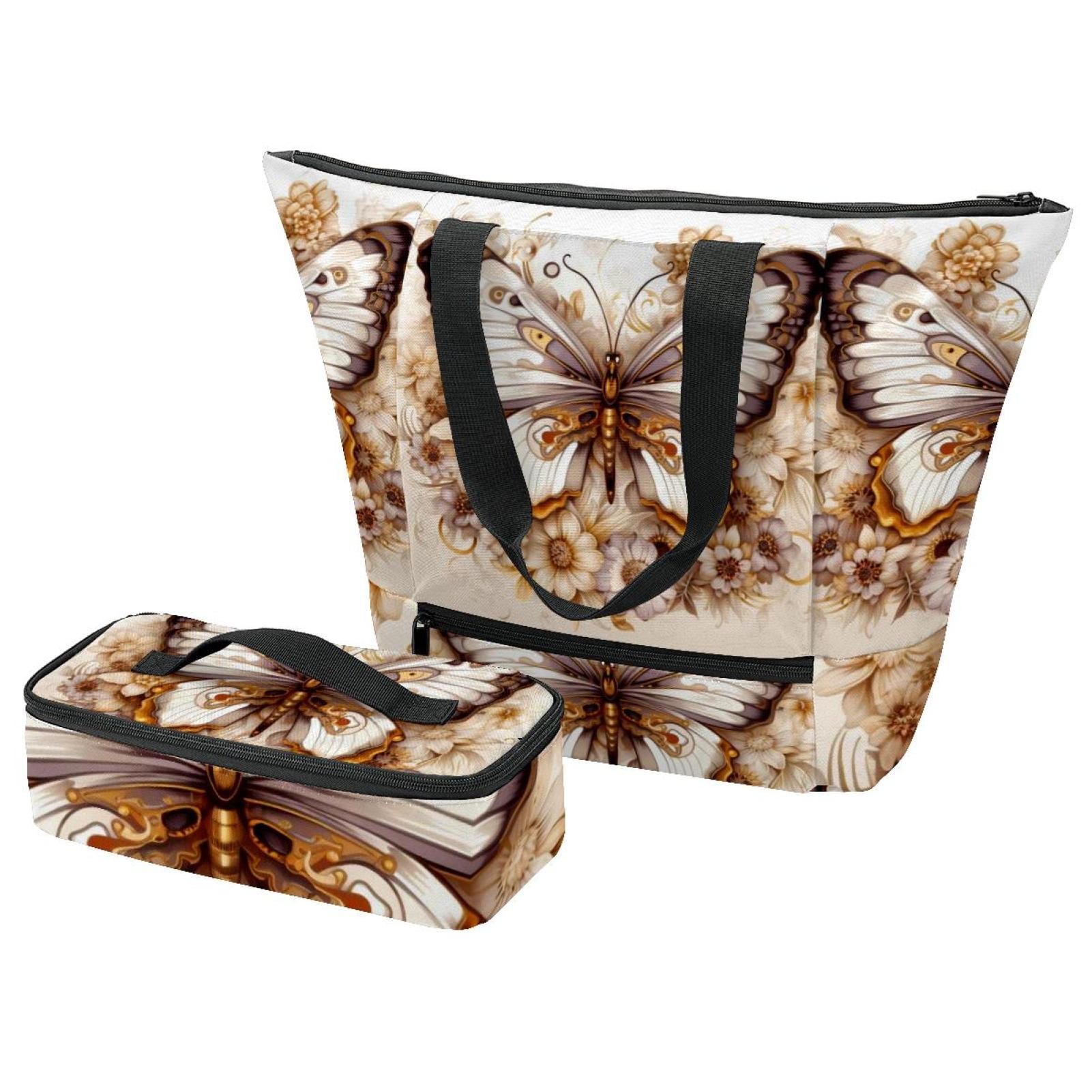 Butterfly Fission Figure Travel Duffel Bag Sports Tote Gym Bags ...