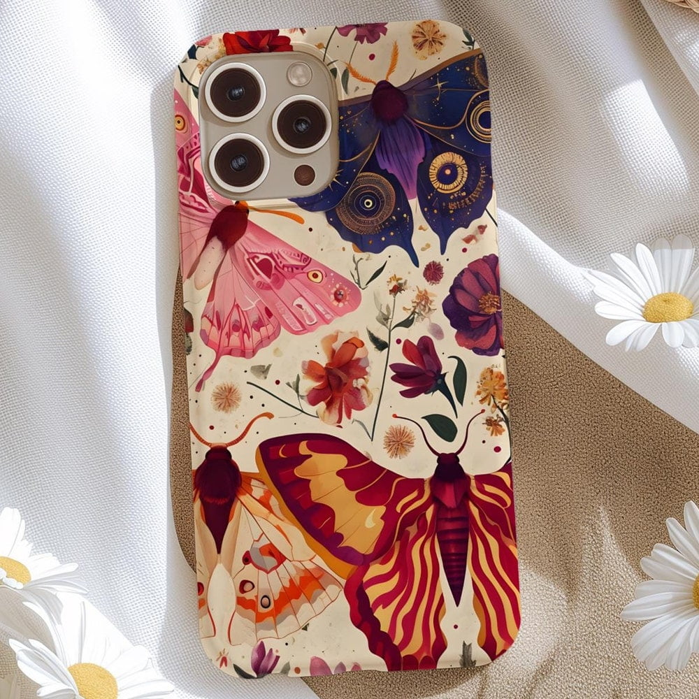 Butterfly Floral Cottagecore Nature Phone Case 17 16 15 14 13 12 11 Pro ...
