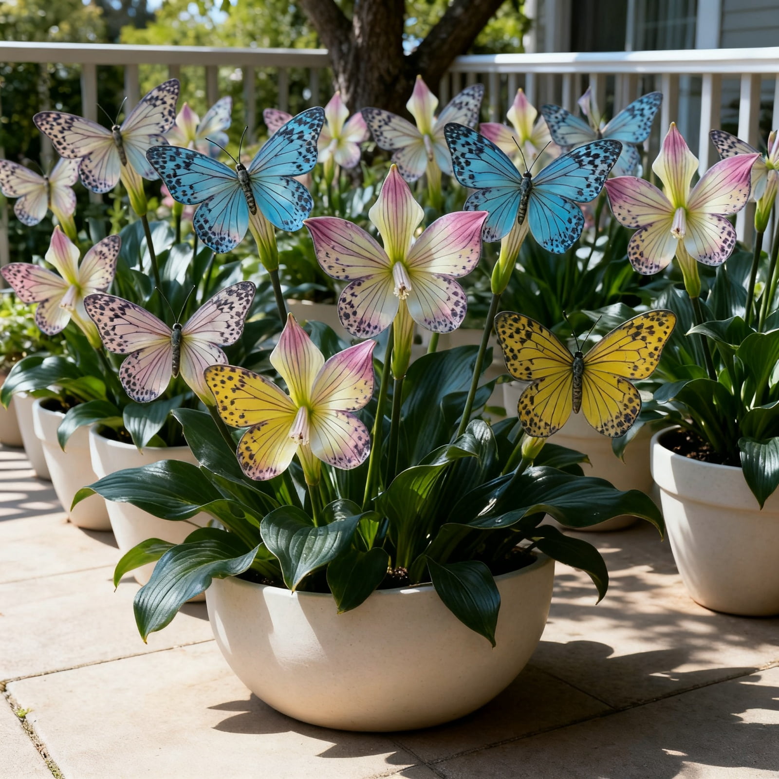 Butterfly Flower Hosta Bulbs-Beautiful hosta flowers-Easy to cultivate ...