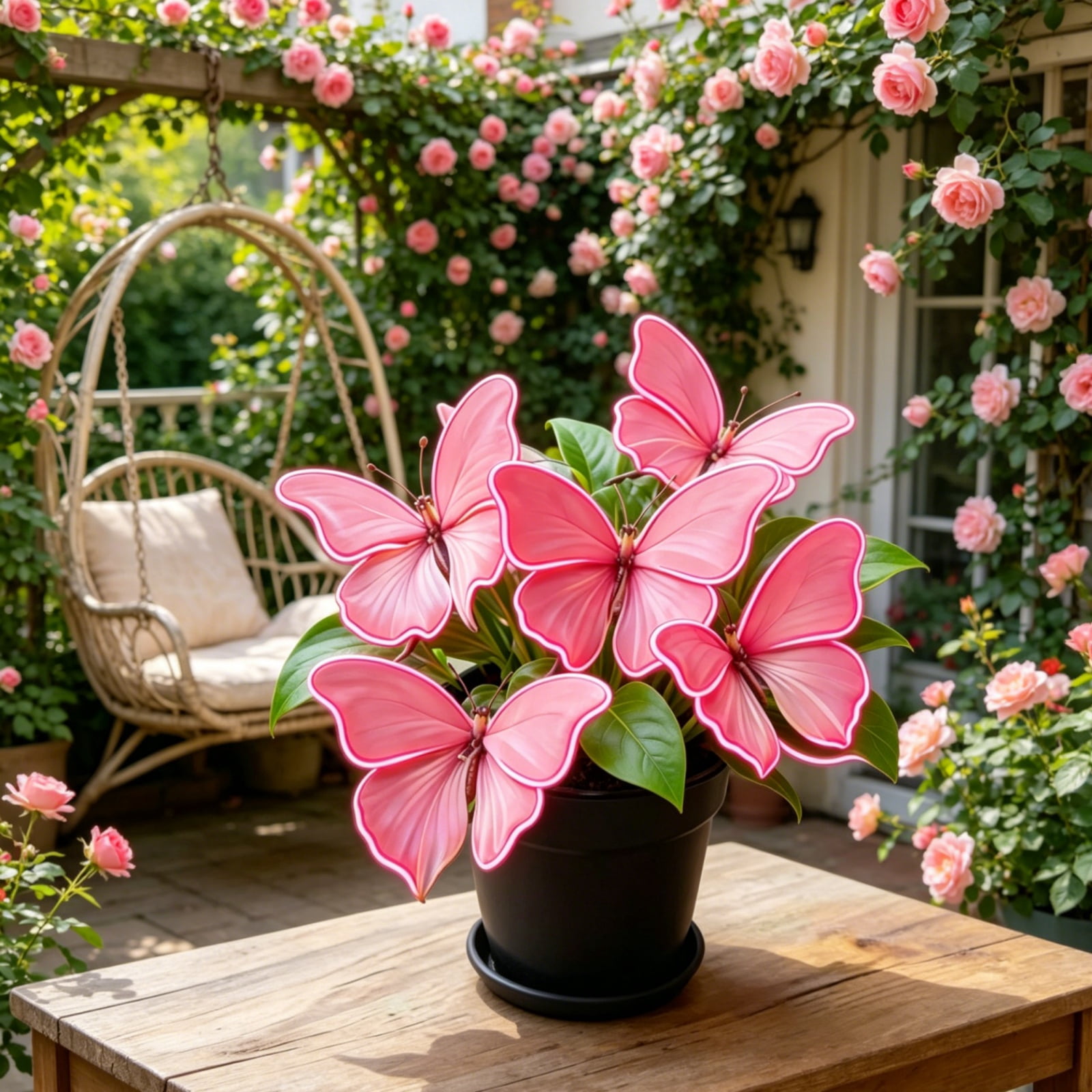 Butterfly Flower Hostas Bulbs For Planting Refresh Garden Gorgeous ...