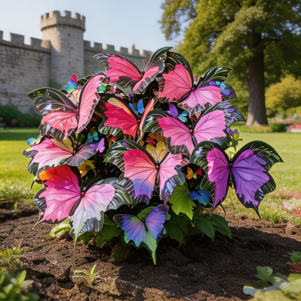 Butterfly Flower Hostas for Planting-(Non-Artificial)-Bloom Year After ...
