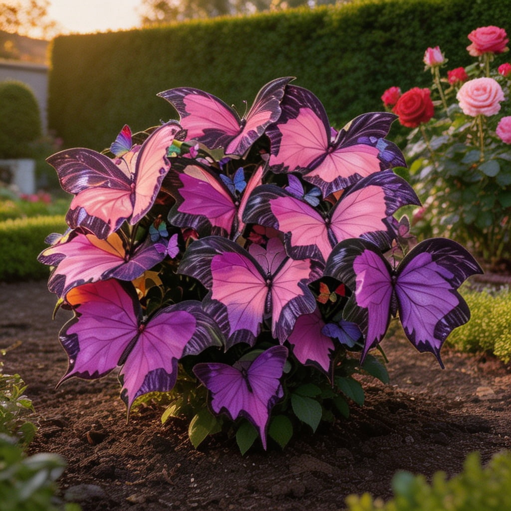 Butterfly Flower Hostas for Planting-(Non-Artificial)-Bloom Year After ...