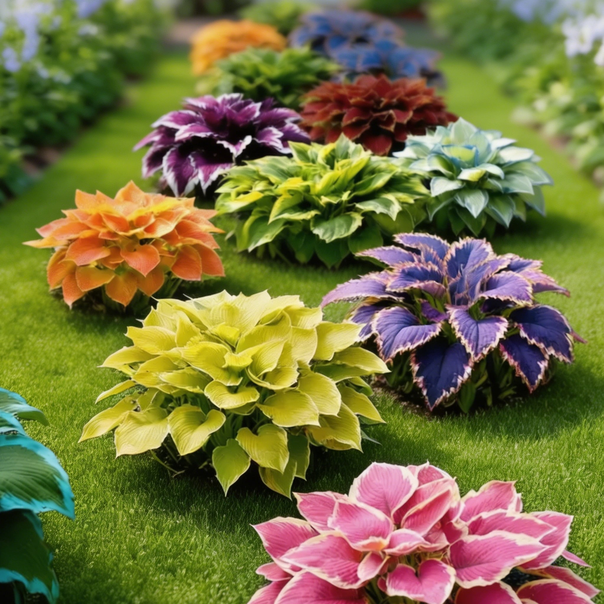 Butterfly Flower Hostas for Planting-(Non-Artificial)-Bloom Year After ...