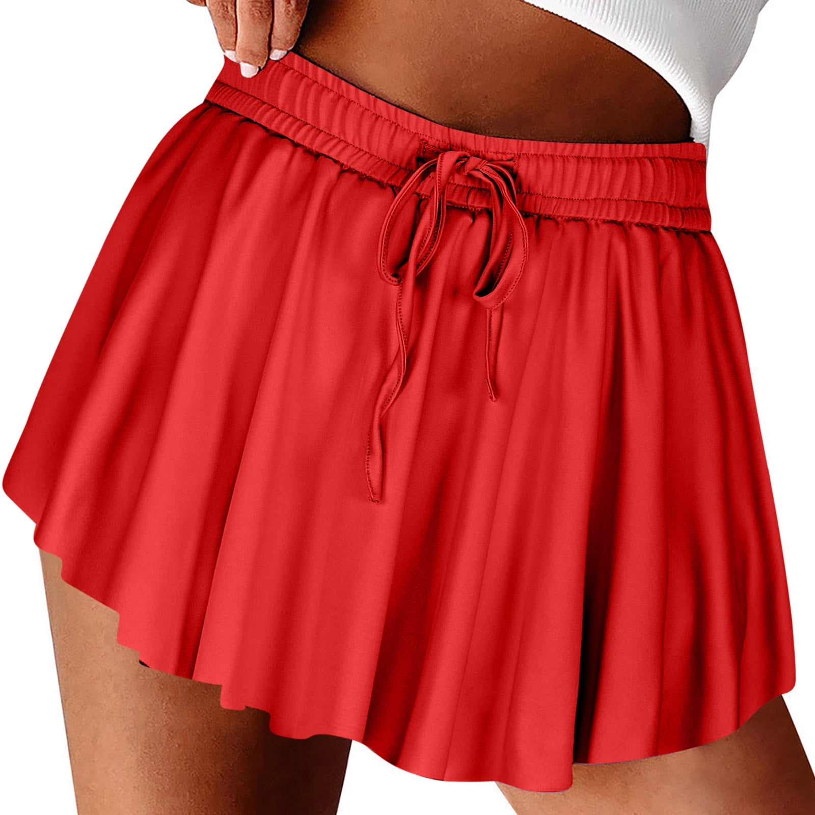 Butterfly Flowy Shorts Skirts for Girls Tennis Cheer Stuff Athletic ...