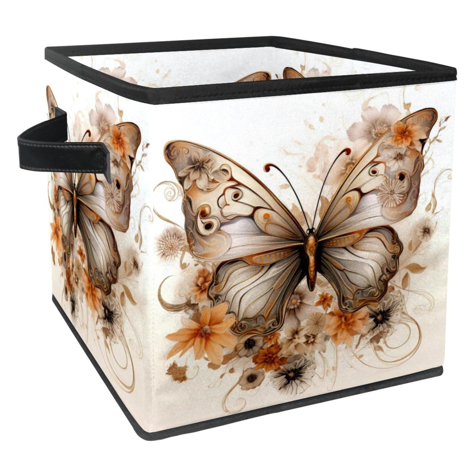 Butterfly Foldable Organizer Bins Storage Containers Storage Bin with ...