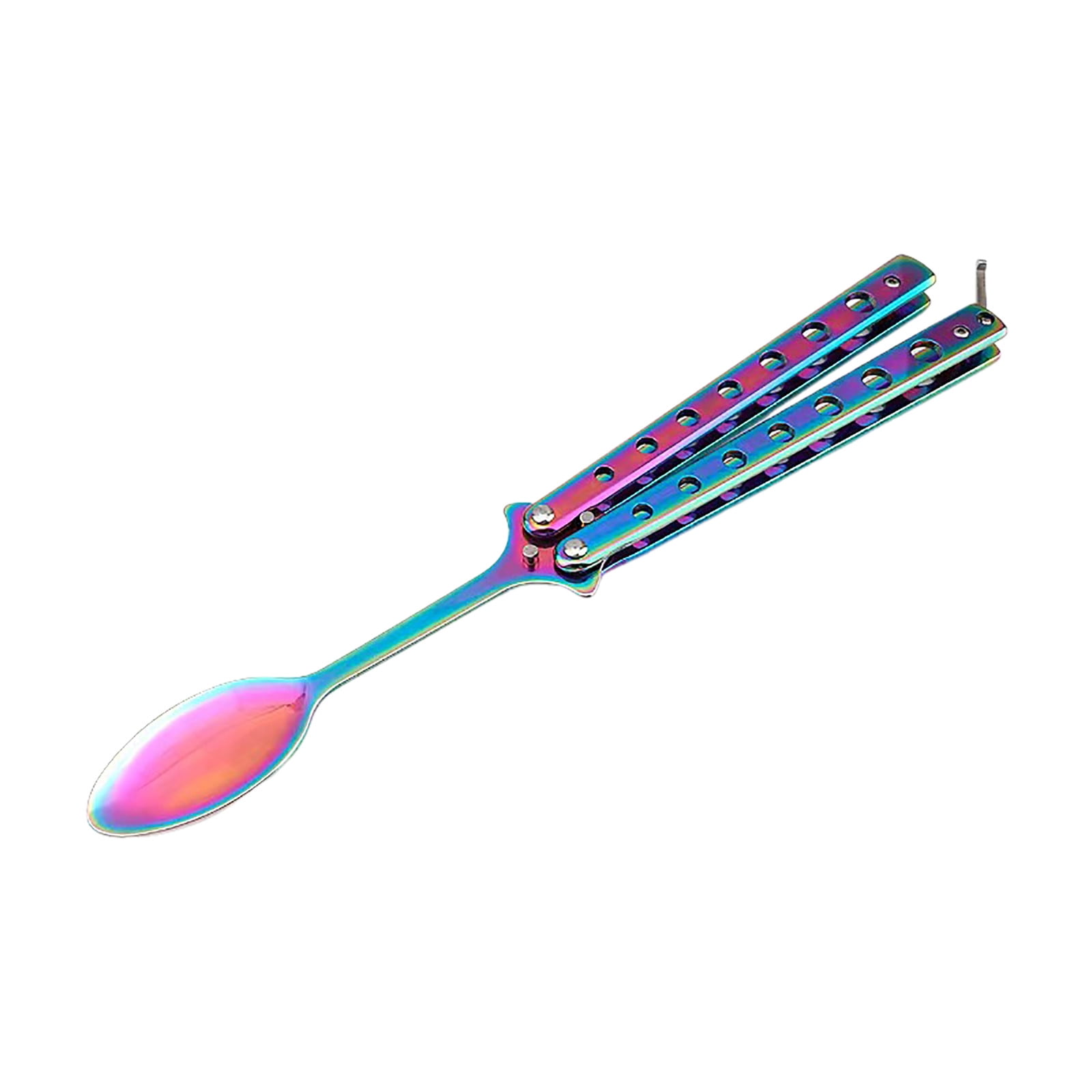 Butterfly Fork And Spoon Set Butterfly Spoon Folding Stainless Steel ...