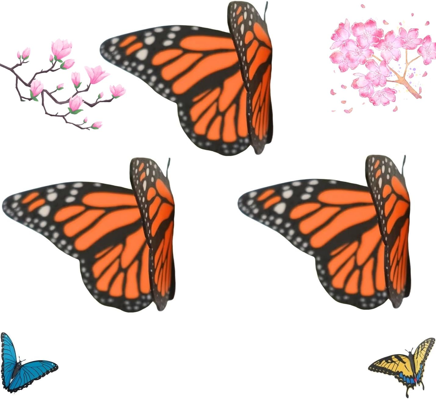 Butterfly Fridge Magnets, Butterfly Magnets, Refrigerator Magnets ...