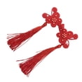 Butterfly Fringe Shape Chinese Cheongsam Knot Button Closure Ribbon ...