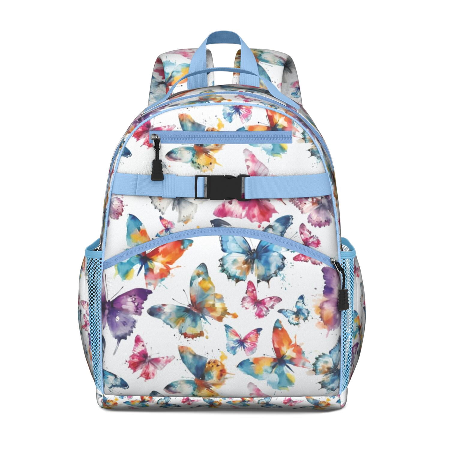Butterfly Garden Aesthetic Backpack - Waterproof Durable School Bag ...