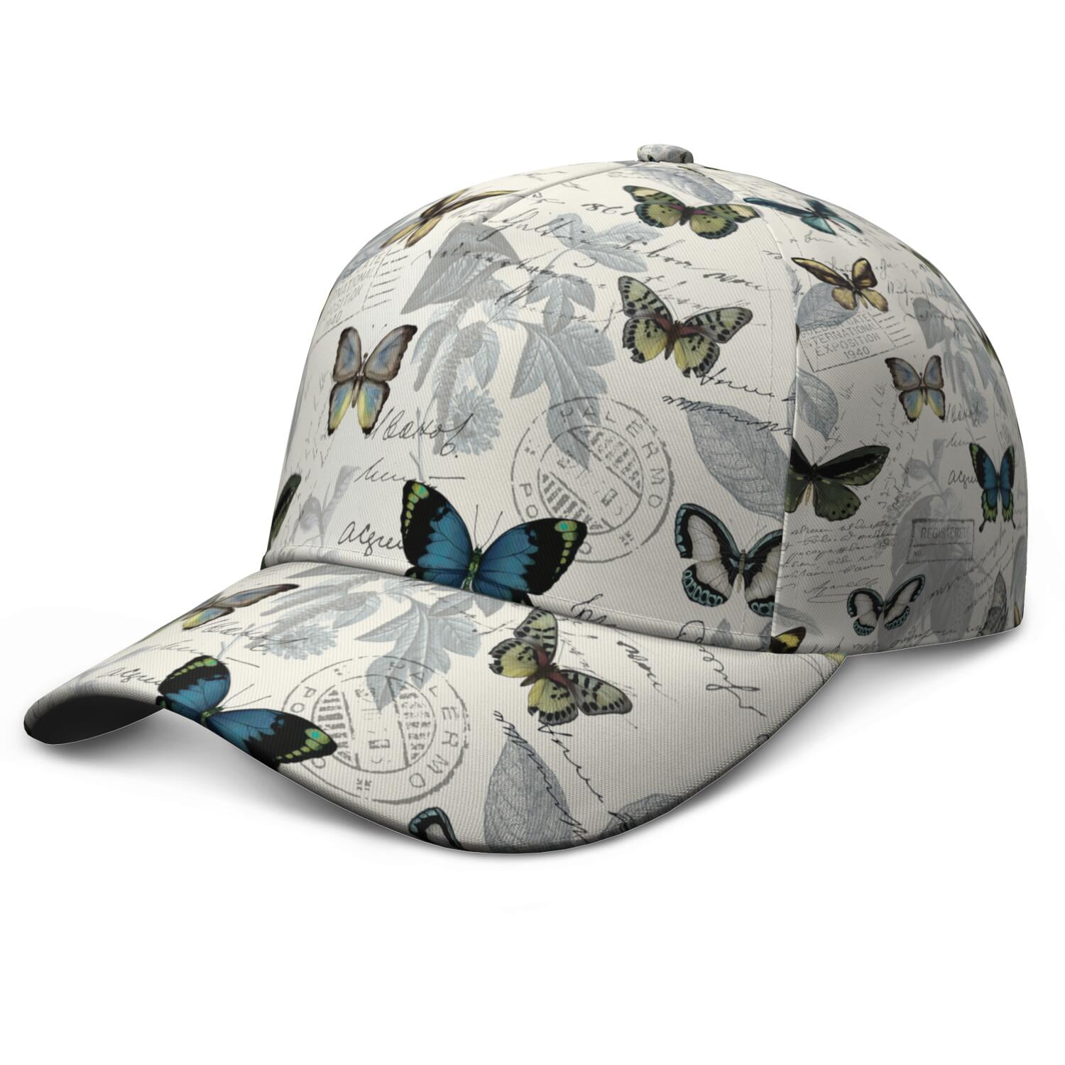 Butterfly Garden Aesthetic Baseball Cap - Lightweight Breathable Hat ...