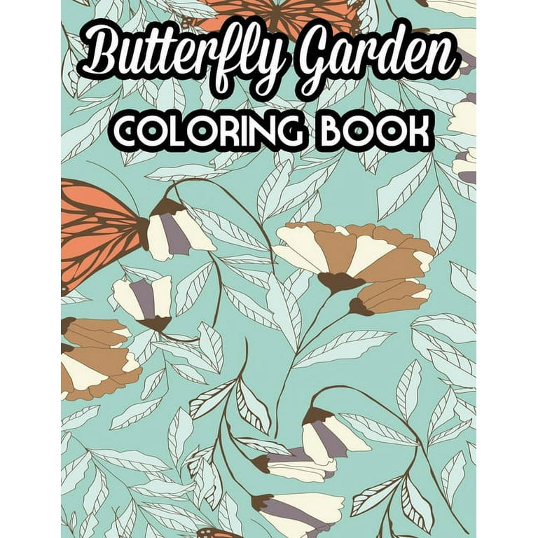 coloring book pages butterflies