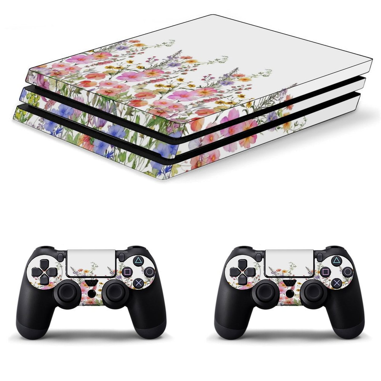 Butterfly Garden PS4/PS4 Pro/PS4 Slim Skin Sticker For Console And ...