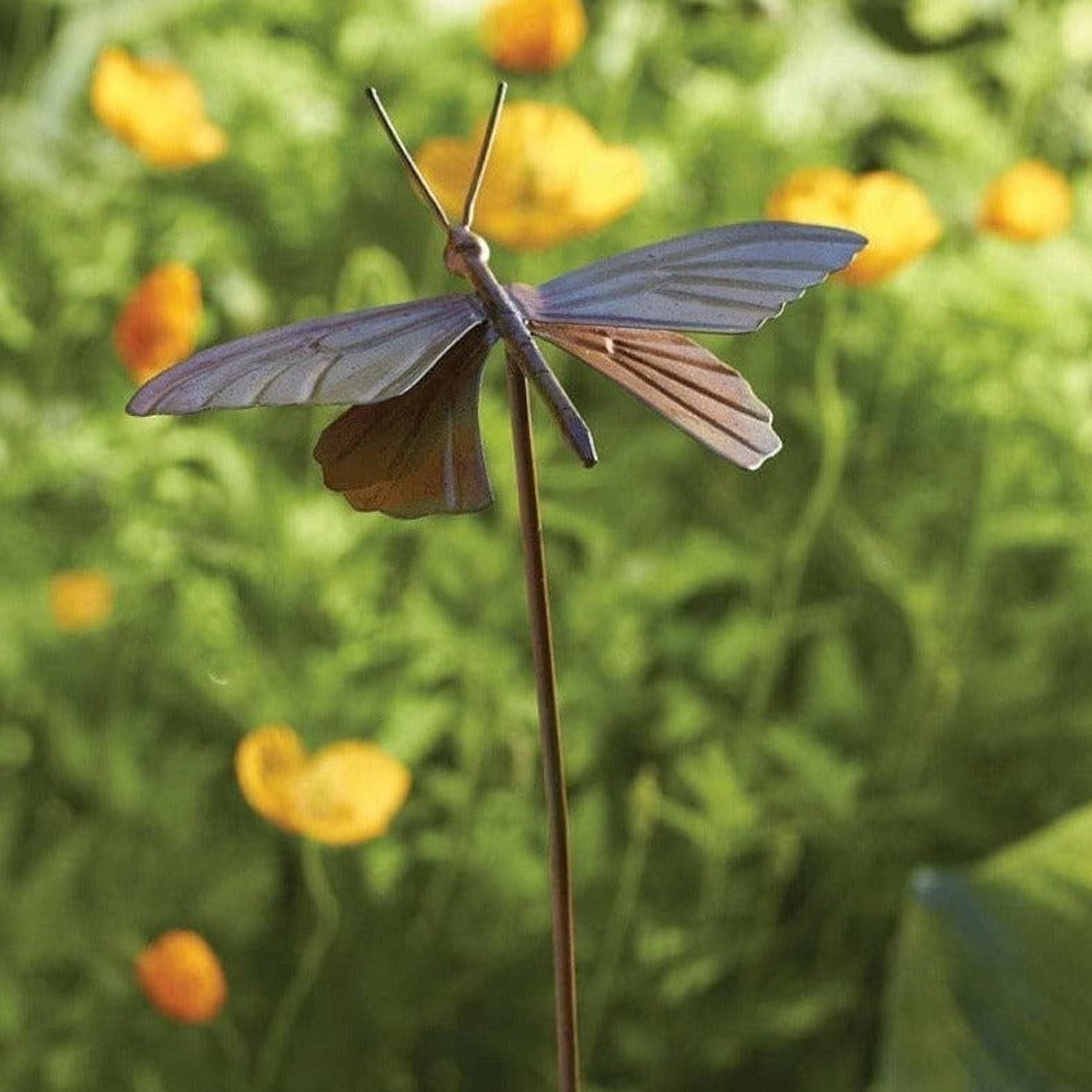 Unique Butterfly Garden Stake - Handcrafted Metal Yard Decoration ...