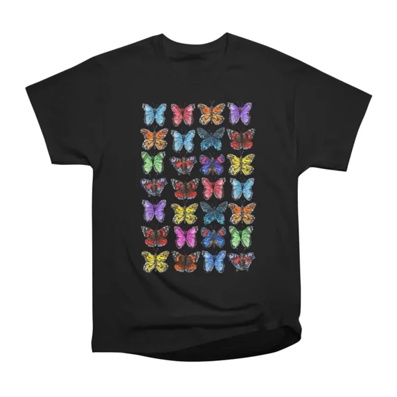 Butterfly Garden T-Shirt Tee Gift For Him Merch For Her Apparel For ...