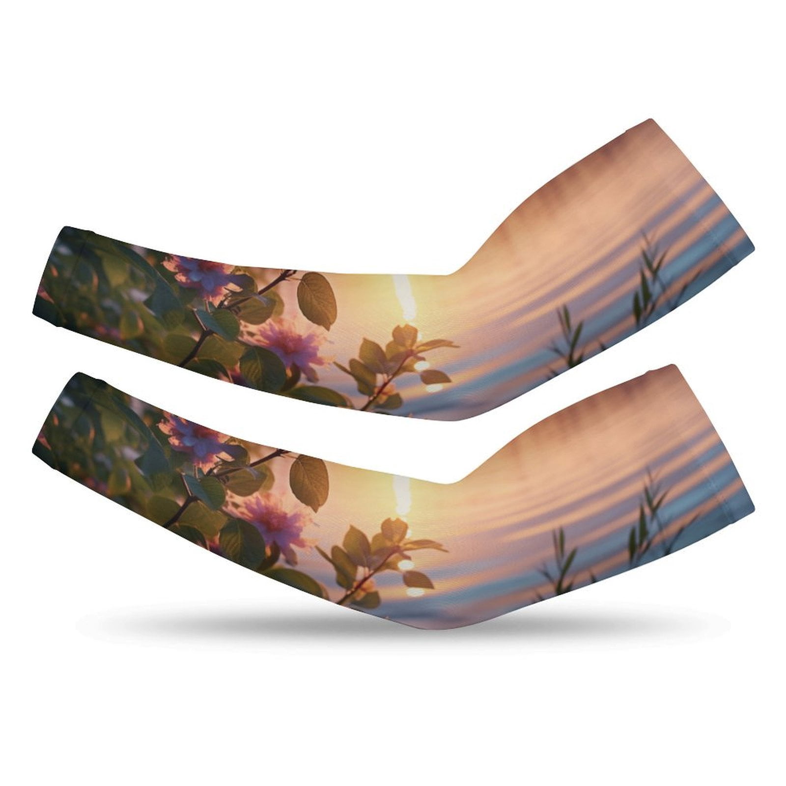 Butterfly Gardening Sleeves Farm Sun Protection Arm Cooling Sleeves ...