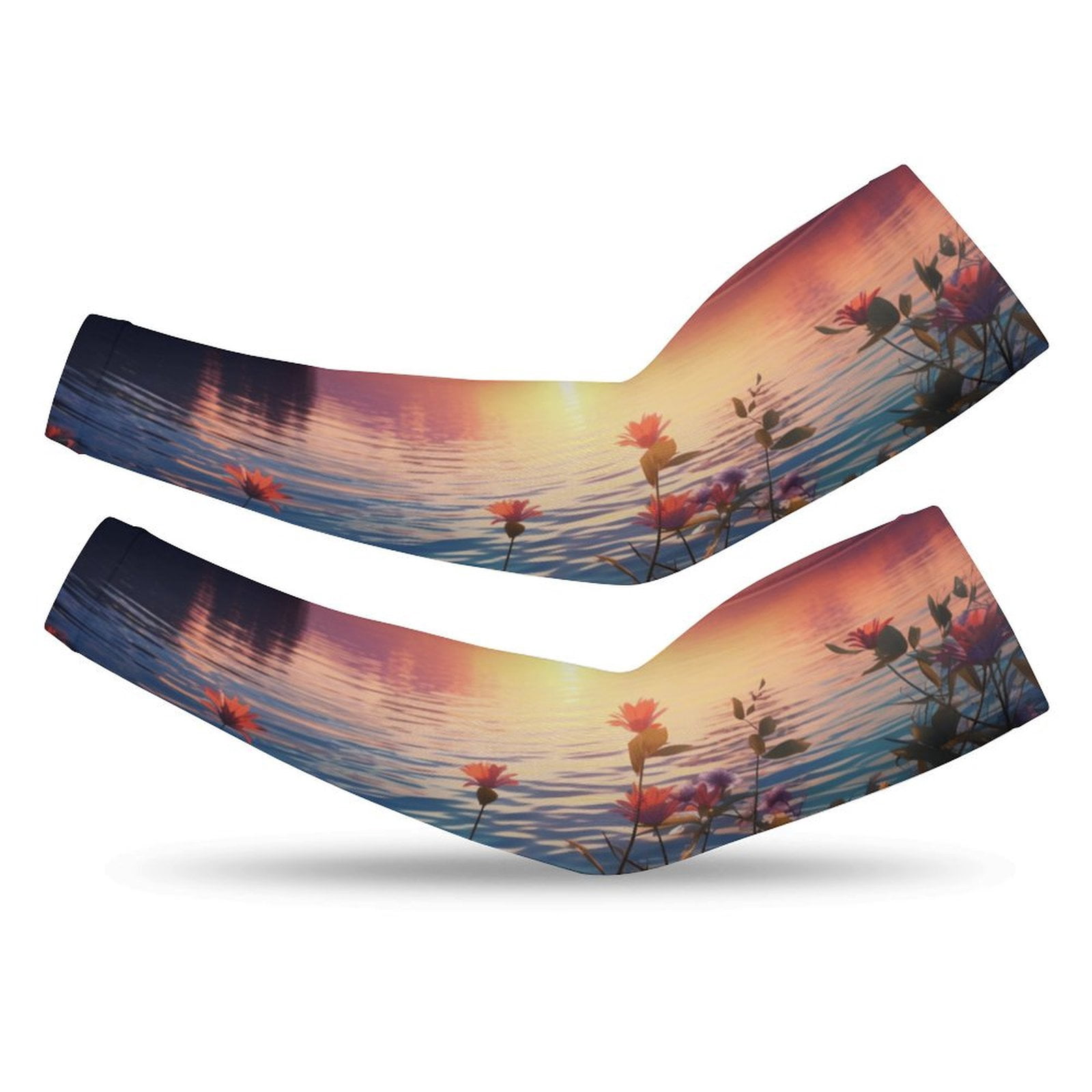 Butterfly Gardening Sleeves Farm Sun Protection Arm Cooling Sleeves ...