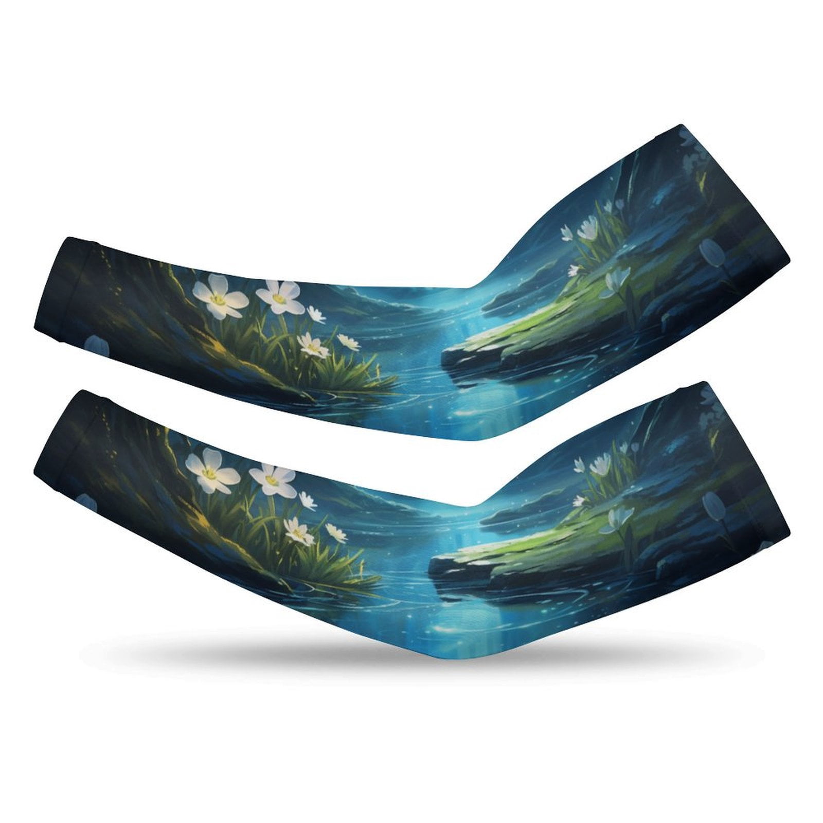 Butterfly Gardening Sleeves Farm Sun Protection Arm Cooling Sleeves ...