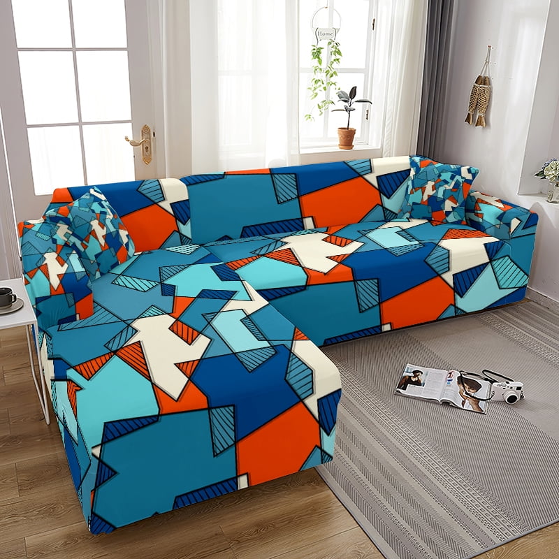 Butterfly Geometry Pattern Cushion Cover Sofa Cover for Living Room ...