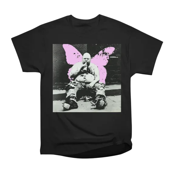 Butterfly Guy T-Shirt Tee Gift For Him Merch For Her Apparel For Friend ...
